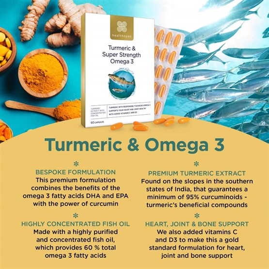 Turmeric & Super Strength Omega 3