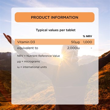 Vitamin D3 50 Plus